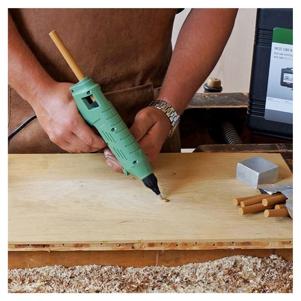 Wood Repair Knot Filler Kit with Heat Gun