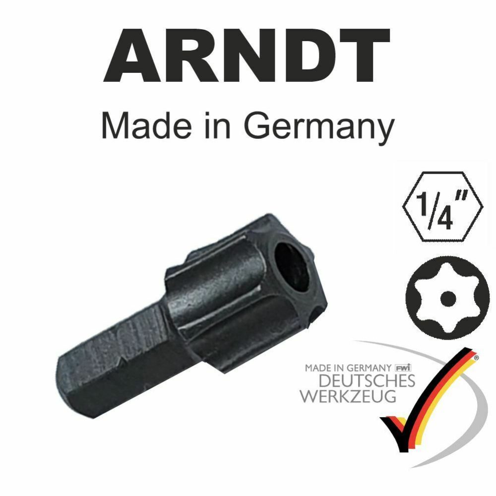 TORX Security Hex Star Bits TRX Bit HOLLOW END 1 4 S2 T6 T55 for M2 M10 The Sanding Room 1 Stop Shop for DIY Tools